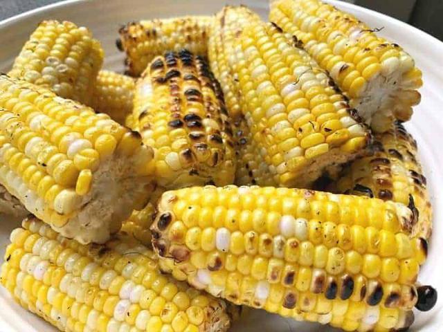 Charred Corn On The Cob